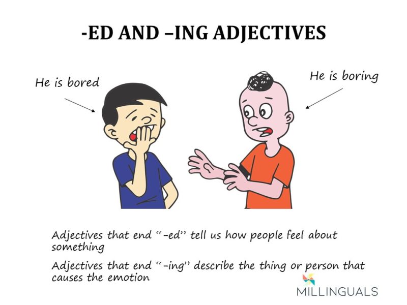 -ed and -ing adjectives